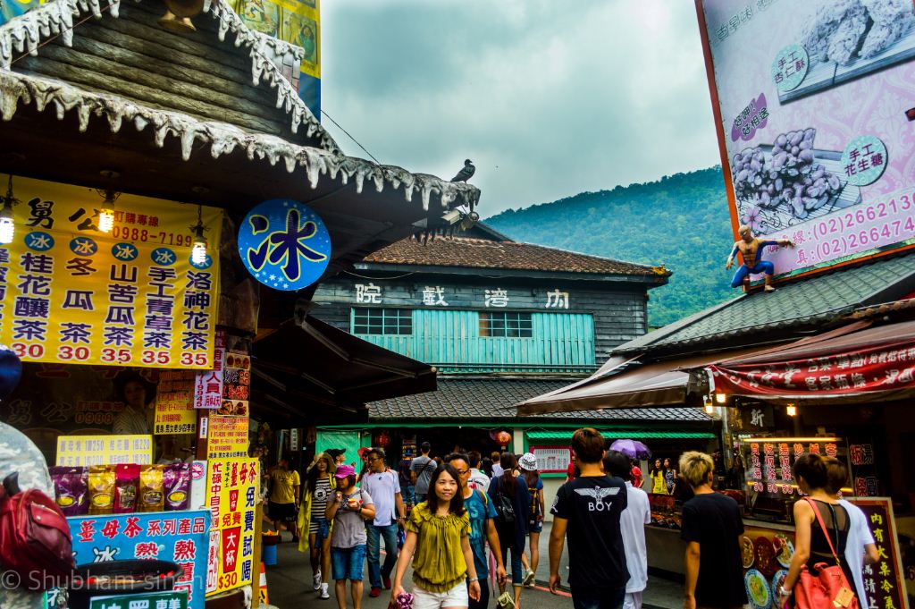 Visiting Neiwan Old Street & tasting Lei Cha tea of Hakka people in a ...
